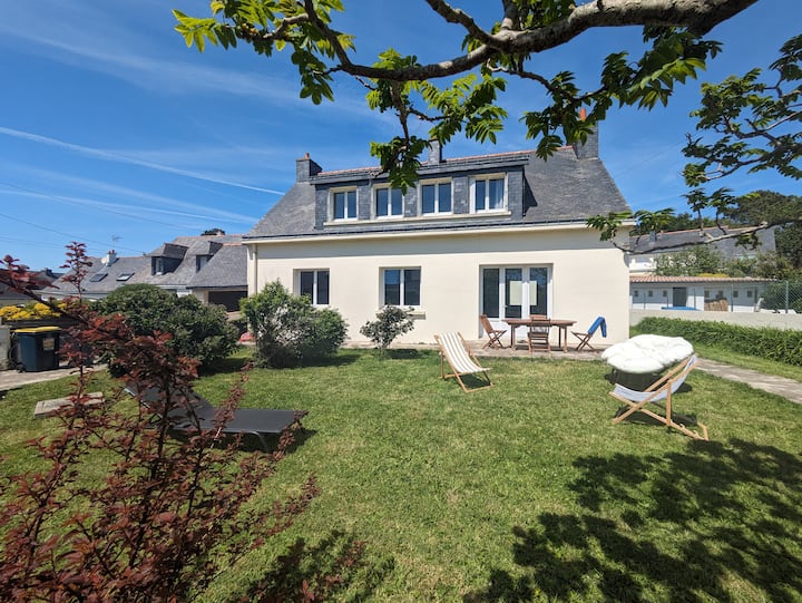 Maison Plein Sud à 2 Pas De La Mer Calme & Confort - Riantec