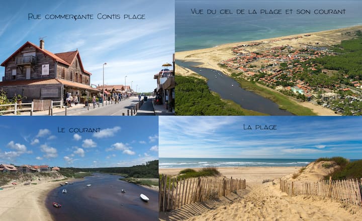 Maison à 200m De La Plage Contis - Contis-Plage