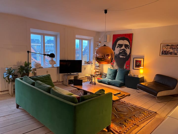 Lys Bolig I Hjertet Af Indre By - Copenhague