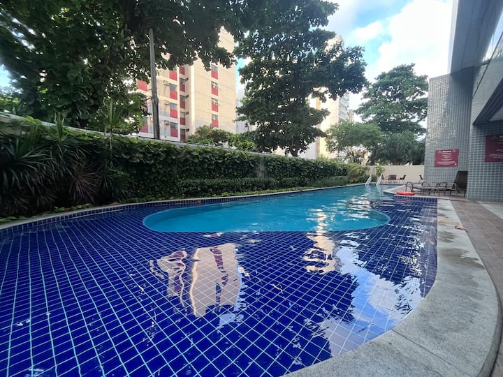 Flat Em Boa Viagem Próximo Ao Shopping Recife - Recife