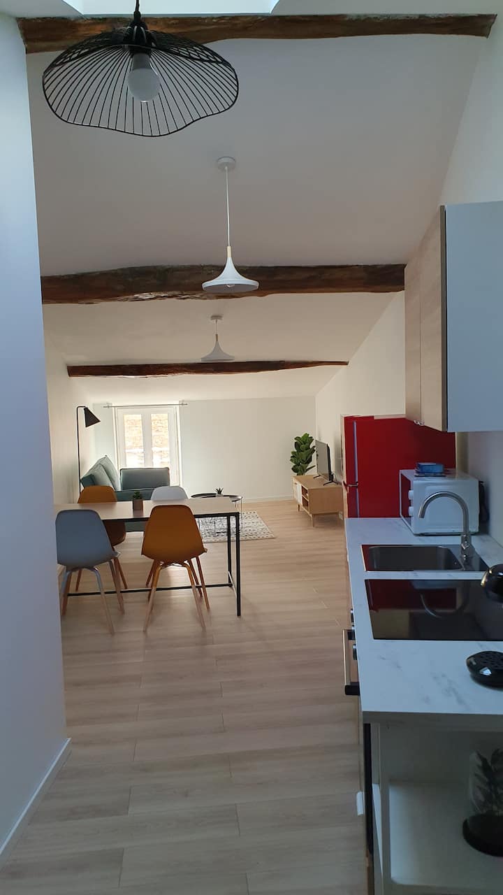 T3 Refait à Neuf Centre Lagnieu - Le Loft (3a) - Saint-Vulbas