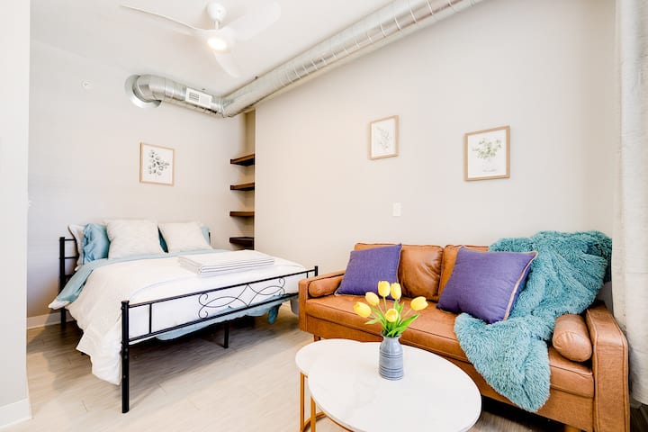New! Luxe Central Downtown Studio - Pet Friendly! - Des Moines, IA