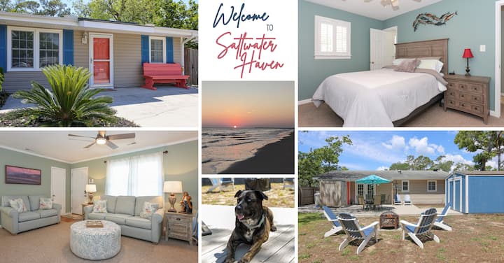 Saltwater Haven - A Cozy Home Away From Home - Oak Island, NC
