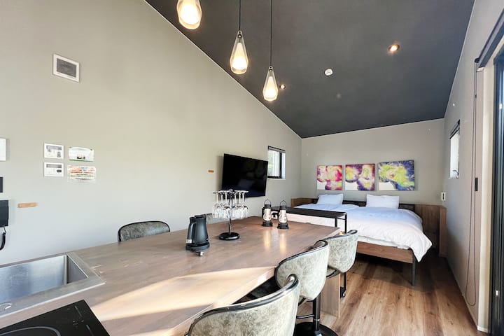 《ペットOk》テラスでbbqもok!露天温泉・ロフト付き貸別荘(5名定員)(熱海台3-15-11) - Atami