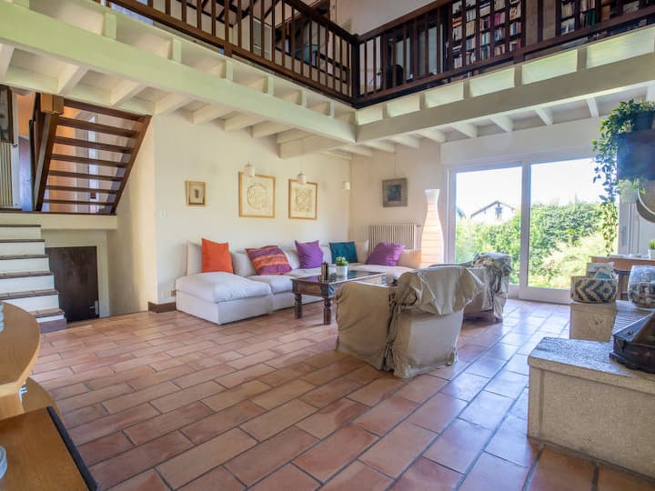 Maison Basque - Vue Océan - 10 Pers - Plage - Saint-Jean-de-Luz