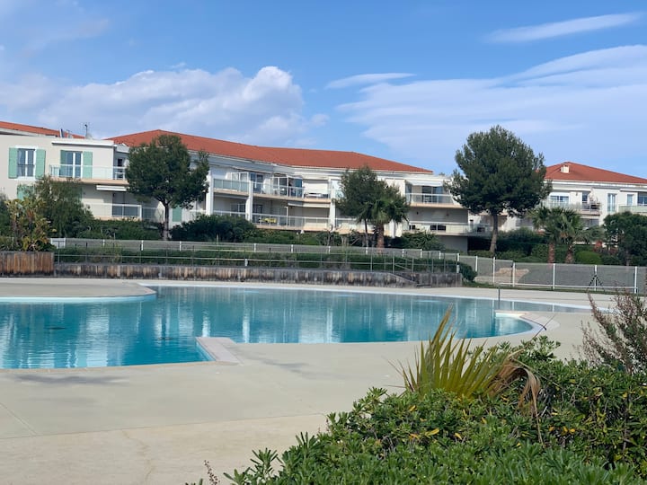 Apartment 2 Pcs Piscine à 2 Min De La Plage - Juan les Pins