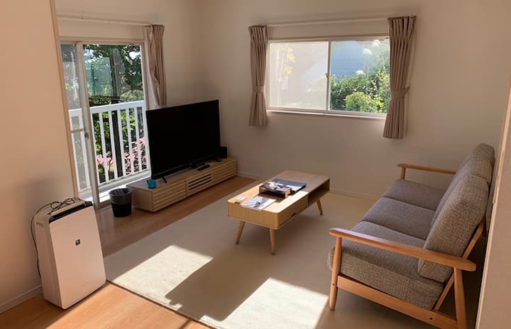 ドッグラン&温泉付き付きオーシャンビュー貸別荘(7名定員)【i-17】 - 이즈시