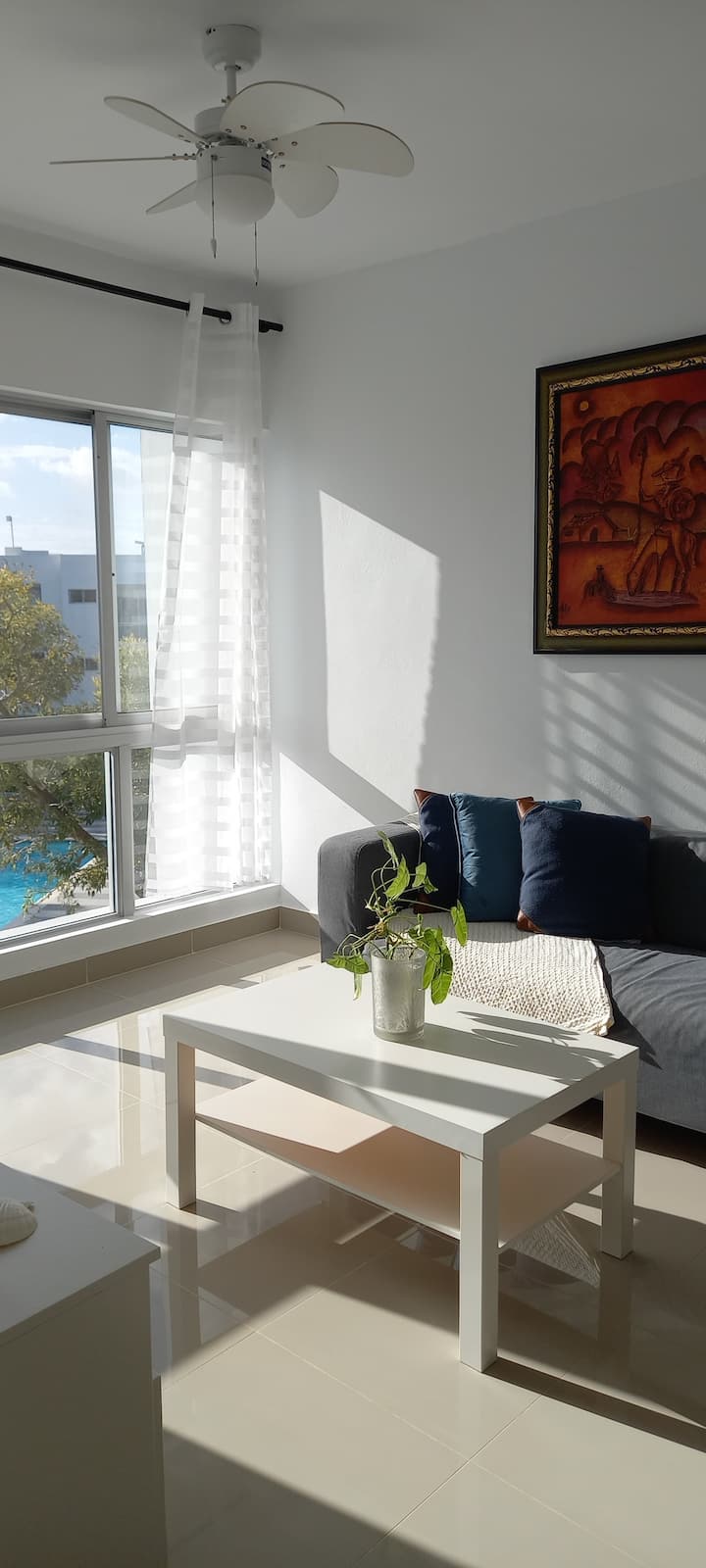 Luminoso Y Fresco Apartamento - Punta Cana