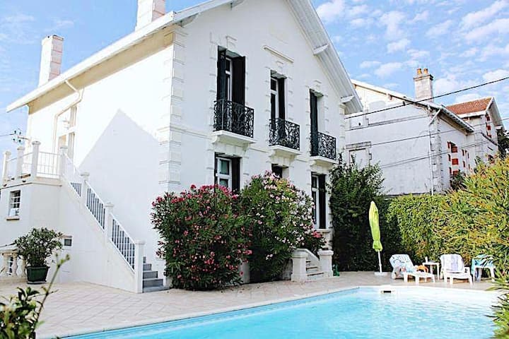Villa Pontaillac Piscine 10 Pers. 100m Plage - Royan