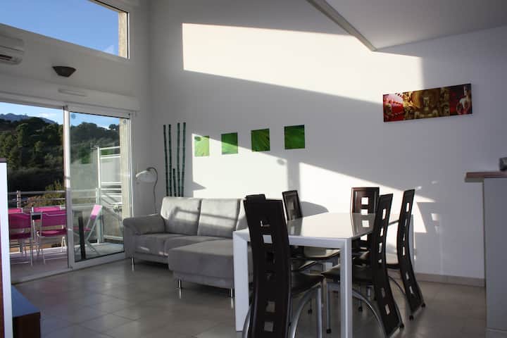 Grand Appartement Duplex 90m2 Plage Des Elmes - Port-Vendres