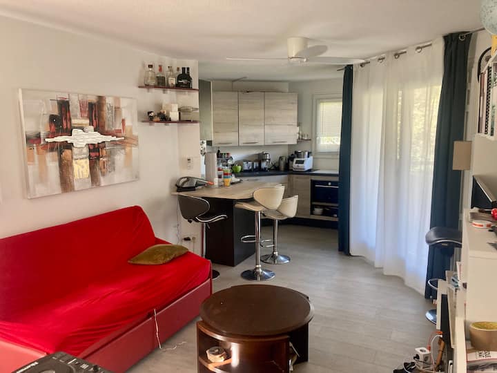 Chambre Avec Lit 140 Et Terrasse Privative - Montpellier