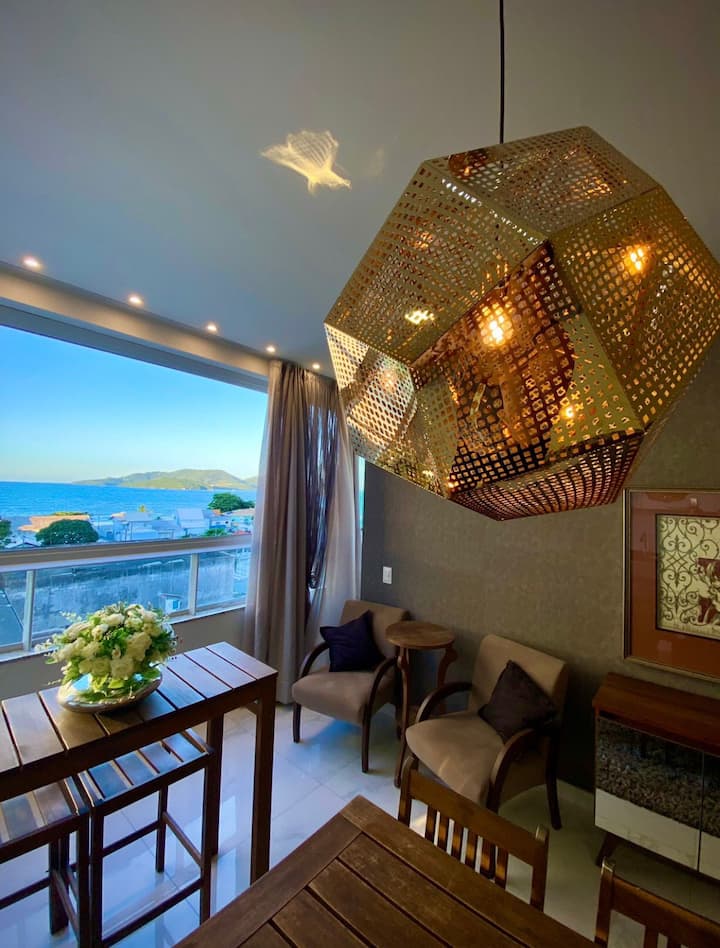 Apartamento Porto Belo Vista Mar 1 Min Da Praia - Porto Belo