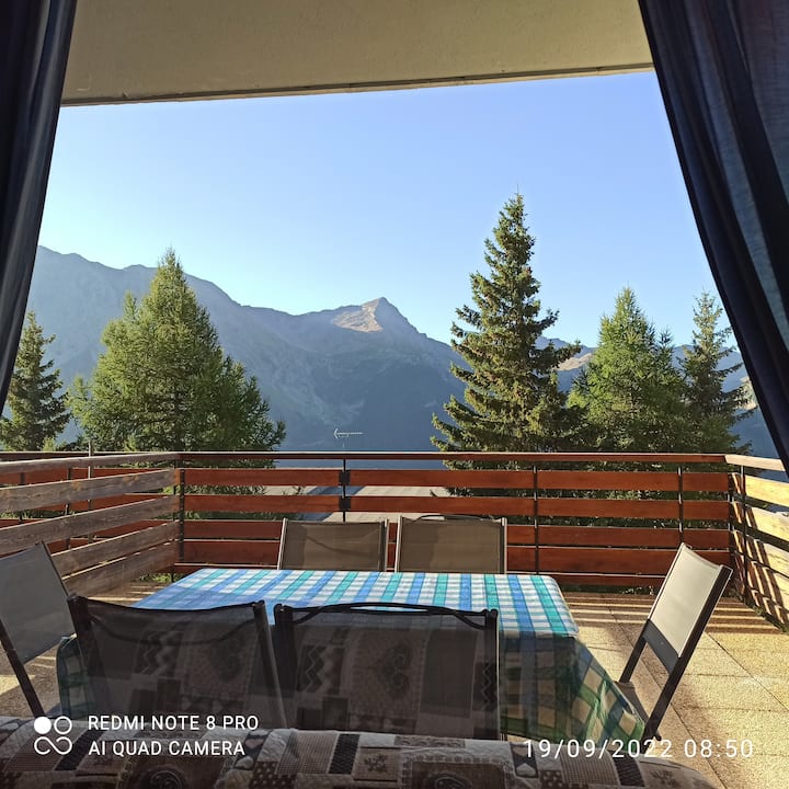 Appartement Ensoleillé Avec Terrasse Panoramique - Lac des Estaris