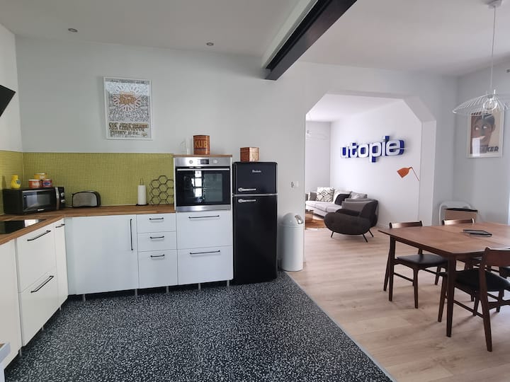 Utopie Maison De 75 M² Avec Jardin  - Classée 3* - Rochefort