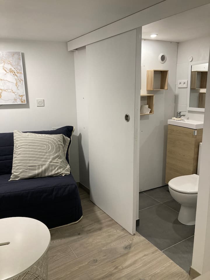 Dépendance Petit Studio Avec Salle Ciné Privée - Auvers-sur-Oise