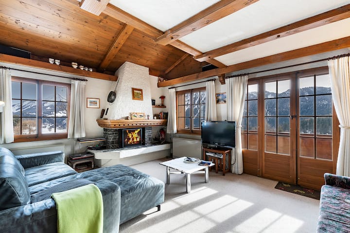 Joli Appartement, Très Calme, Proche Des Pistes - Leysin
