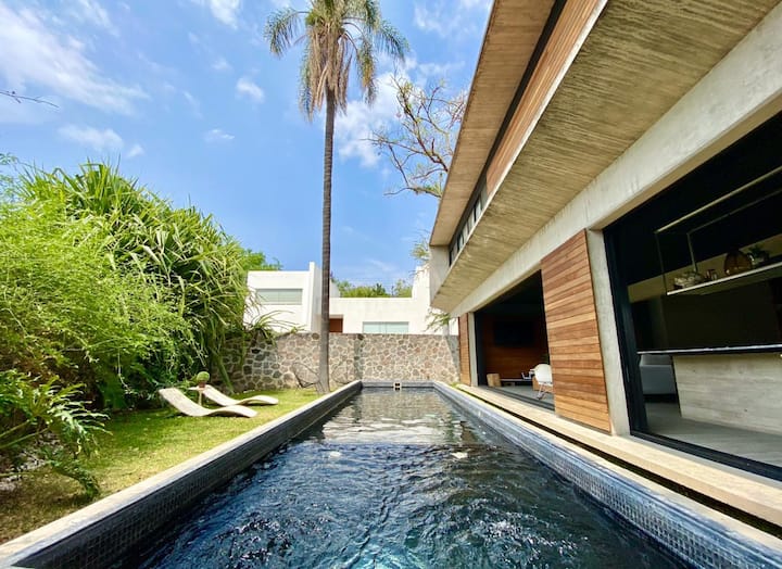 Casa Pitahaya/ Modern House- Relax Time - Cuernavaca