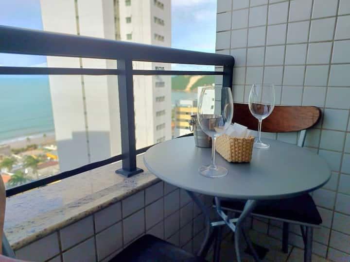 Lindo Studio Com Vista Para O Mar Em Ponta Negra - Natal