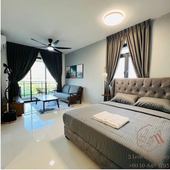 Seaview 4pax Condo Forest City Near Beach & Tuas - Kukup