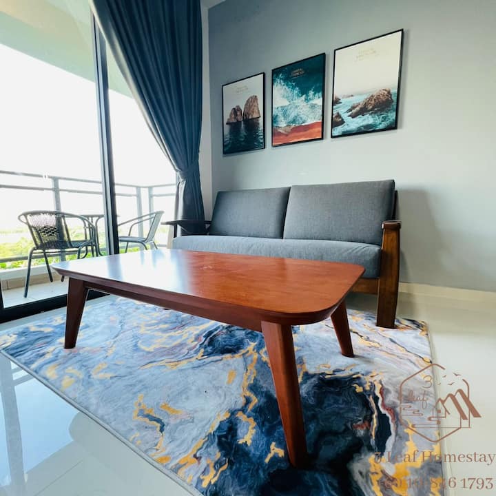 Seaview 4pax Condo Forest City Near Beach & Tuas - Kukup