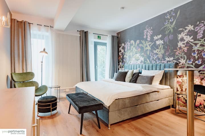 City-studio Mit Kingsize Bett & Community Raum - Münster