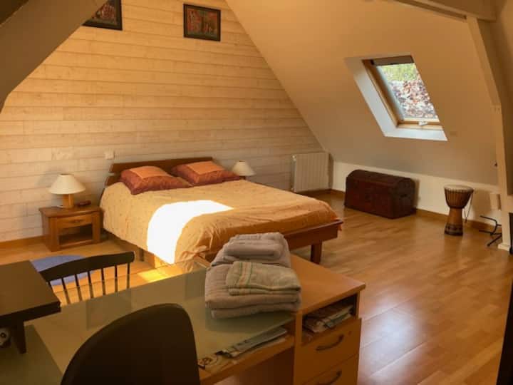 Grande Chambre Indépendante à 300 M De La Plage - Saint-Malo