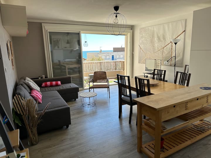 Appartement De L'oursinière 4/6 Pers Vue Mer - Palavas-les-Flots