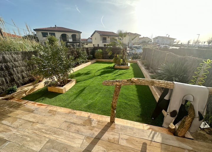Hossegor Plage La Sud Climatisé, Terrasse, Jardin - Labenne