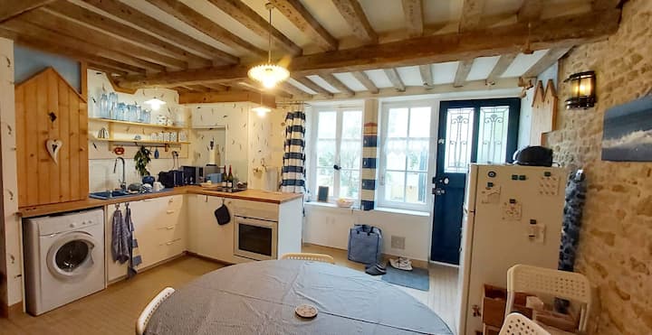 Maison De Pêcheur à 30m De La Mer - Saint-Aubin-sur-Mer