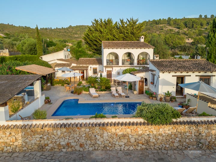 Casa Llibertat Wellnes With Spa Room Parcent - Benissa