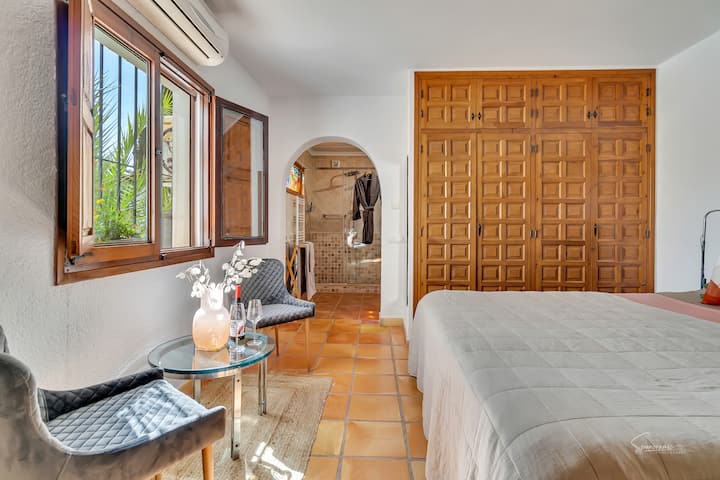 Casa Llibertat Wellnes With Spa Room Parcent - Benissa