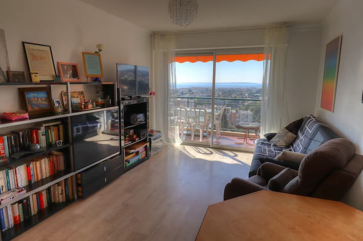 3 Pièces Vue Mer à Antibes - Antibes