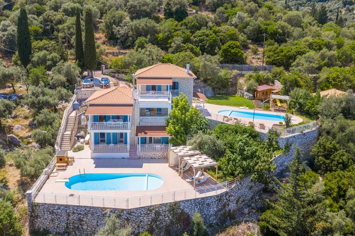 Villa Harmonia | 3bdrms | Pool | Panoramic View - Leucade