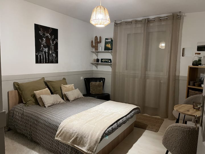 Jolie Chambre D’hôtes Calme Vue Jardin No 2 - Les Rousses