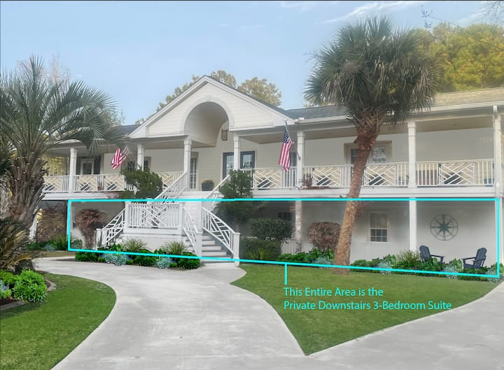 3 Bedroom/2 Ba Suite, No Stairs, Low Winter Rates! - Beaufort