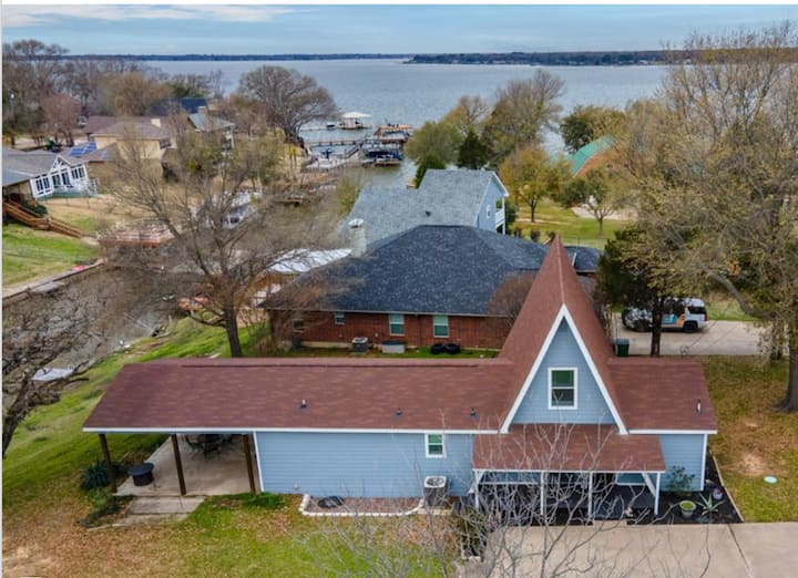 Relax On Waterfront Of Cedar Creek Lake Sleeps 12 - Gun Barrel City