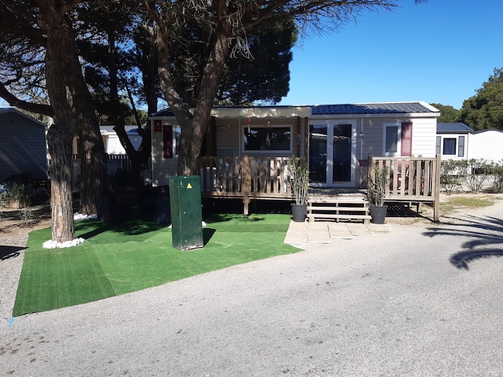 Loue Mobil Home 8 Personnes Max - Canet-en-Roussillon