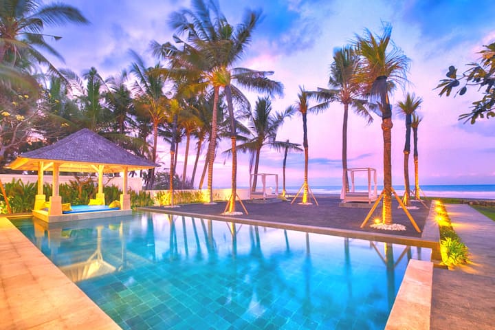 Entire 5 Br Beach Front Private Pool Villa Zn52 - Klungkung