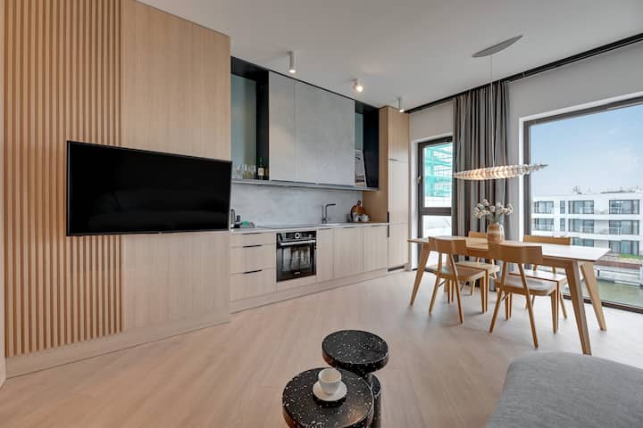 Sol Marina | Unique Location | Perfect View | Nº7 - Gdańsk