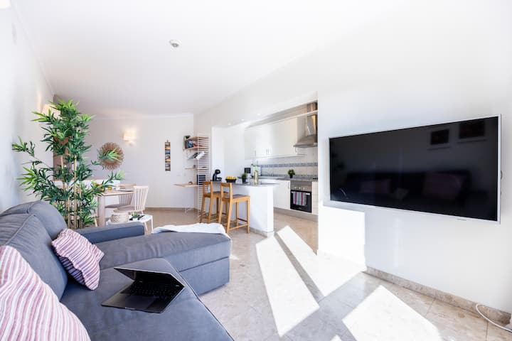 Behappy At Sunny Ocean View Balcony, 4 Min Beach - Ferragudo