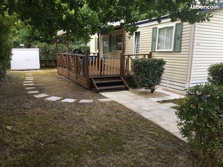 Mobil Home  6 Pers, Bord De Lac - Landes