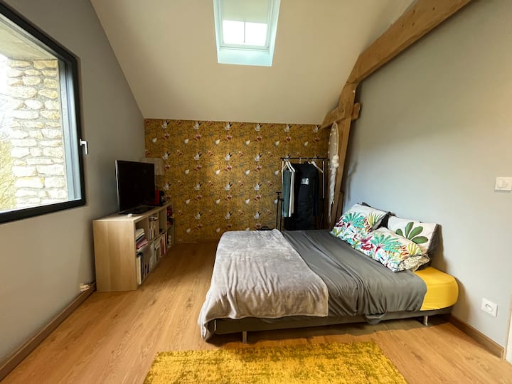 Suite Cosy Au Cœur D’une Grange Rénovée En Loft - Pont-Sainte-Maxence