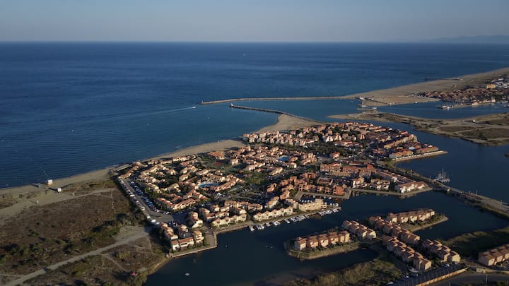 Appartement Dans Village Naturiste - La Franqui