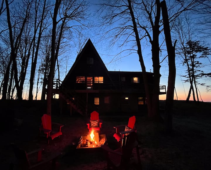 Lake Michigan A-frame - Manistee, MI