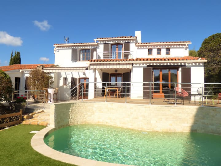 L'oasis, Villa Au Calme, 400m Plage à Pied - Fréjus