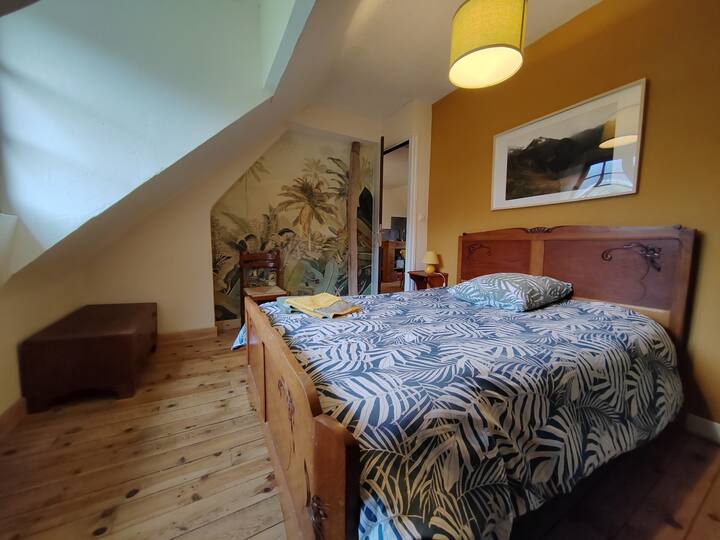 Chambre Cosy Avec Vue Imprenable - Arrens-Marsous