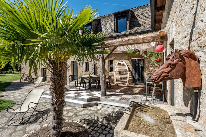 Mas De Charme Avec Piscine - Lozère