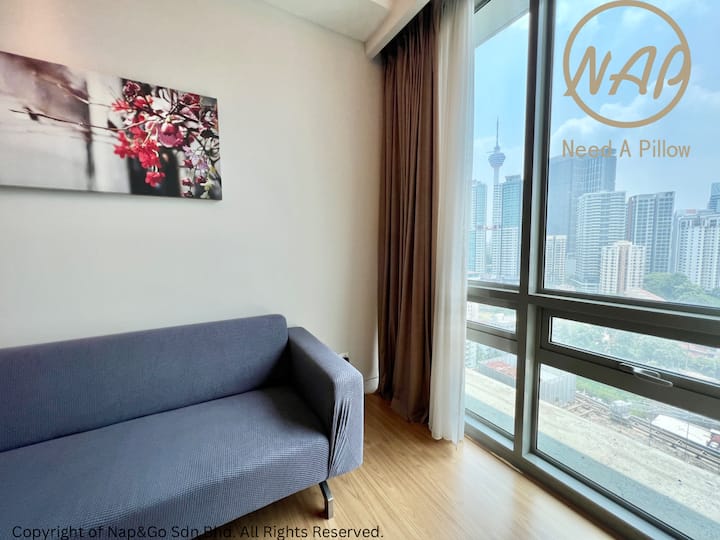 [Sam] Bukit Bintang Cozy Apartment Alor Foodstreet - Territoire fédéral de Kuala Lumpur