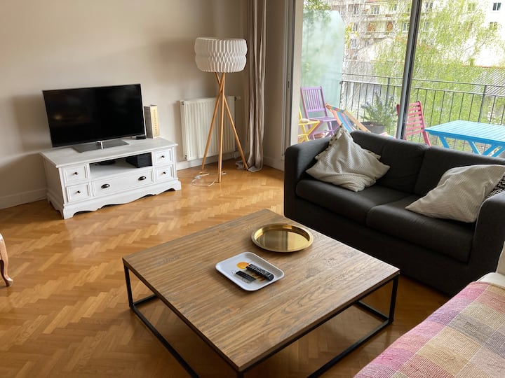 Appt 4 Pers, Balcon Sur Jardin, Bécon 10 Min Paris - Courbevoie
