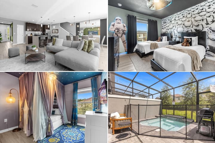 4 Bd/ 3.5 Ba Private Pool! Le Reve (4428 Lr) - Lake Buena Vista, FL